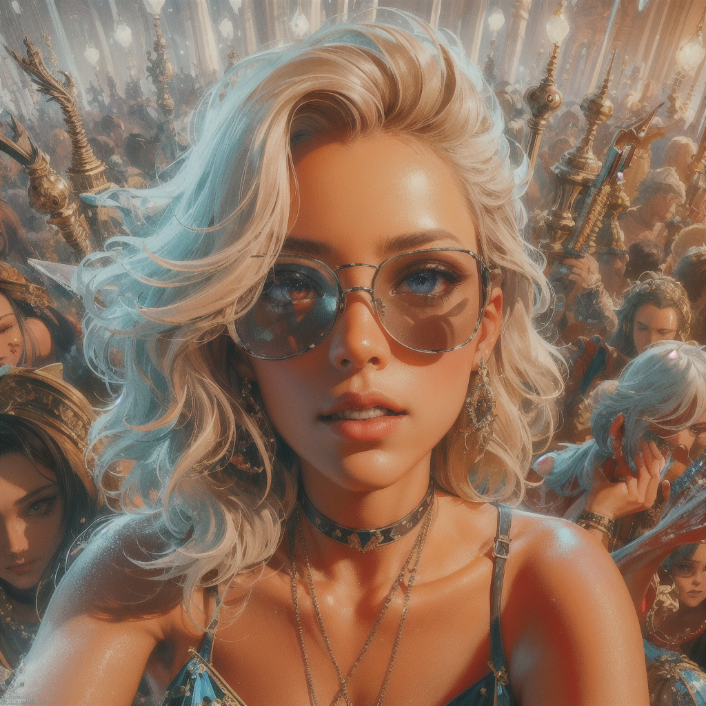 Girl at a rave 6 #59972