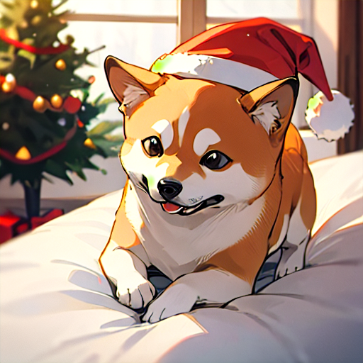 shiba christmas #47176