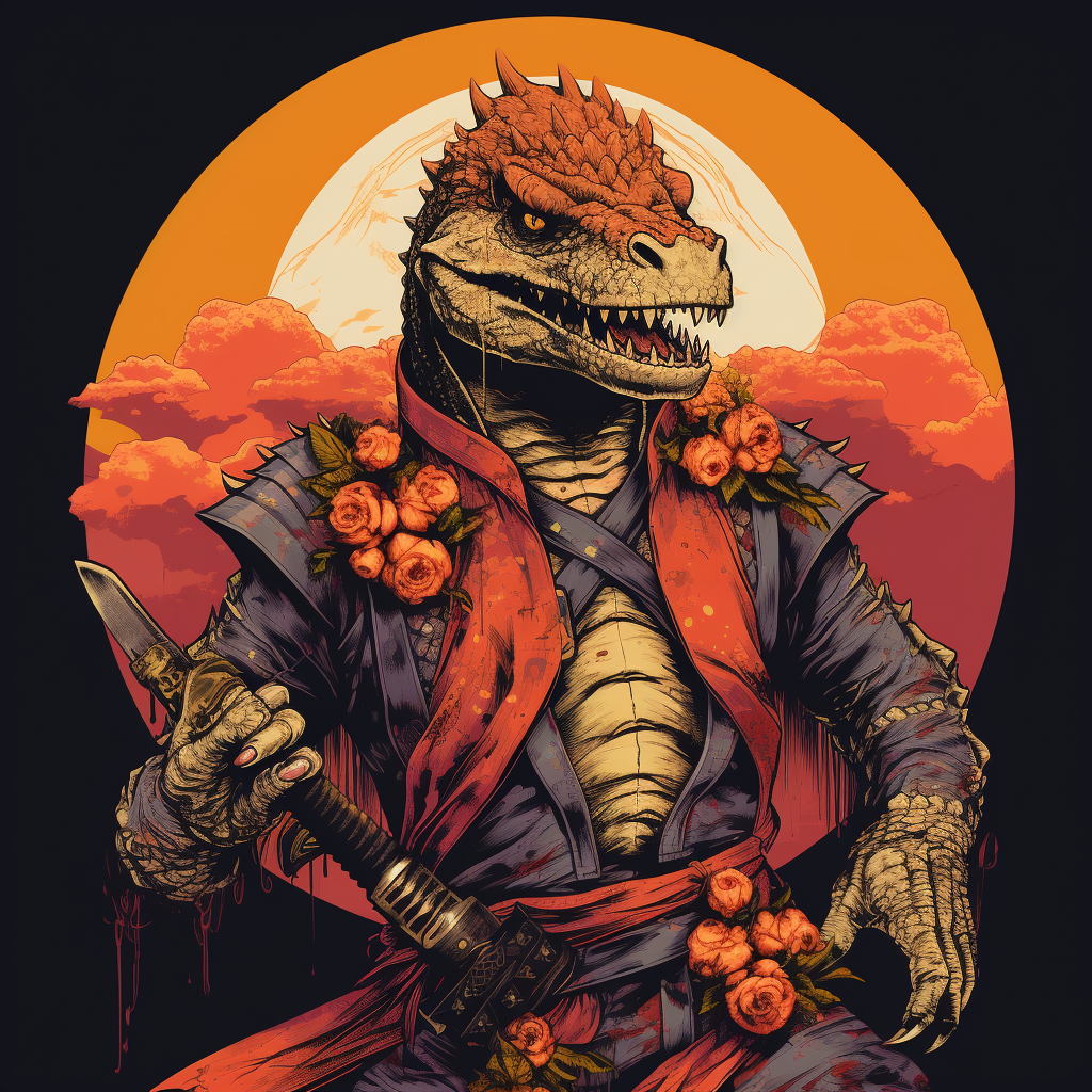 MUTANT SAMORAI DINOSAURS #30333