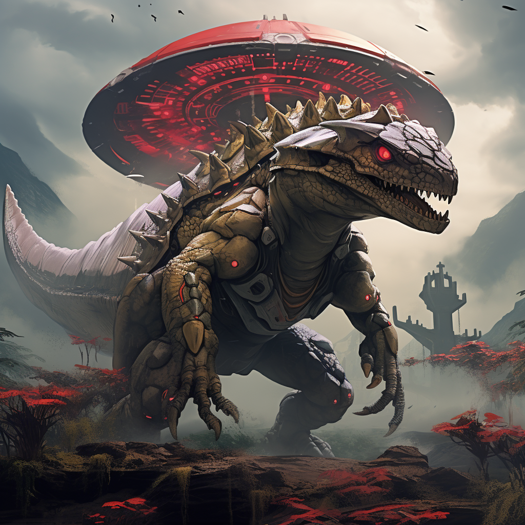 MUTANT SAMORAI DINOSAURS #31093