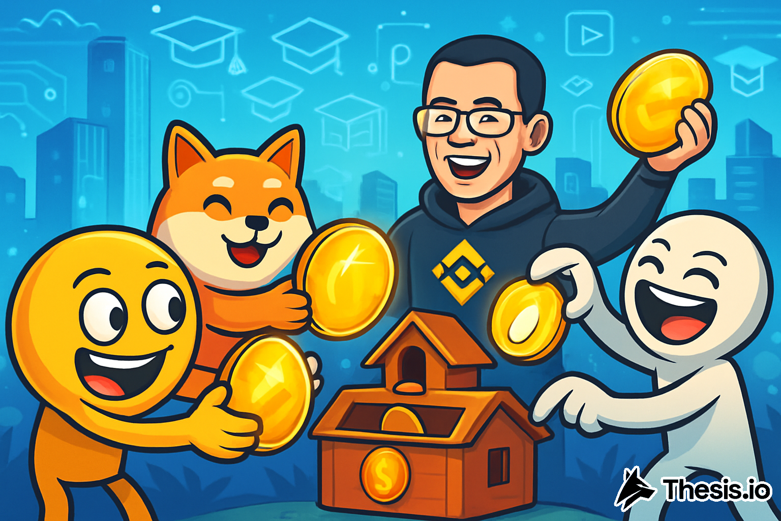 GIGGLE Memecoin: Charity-Driven Gains with CZ's Nod! | Thesis.io