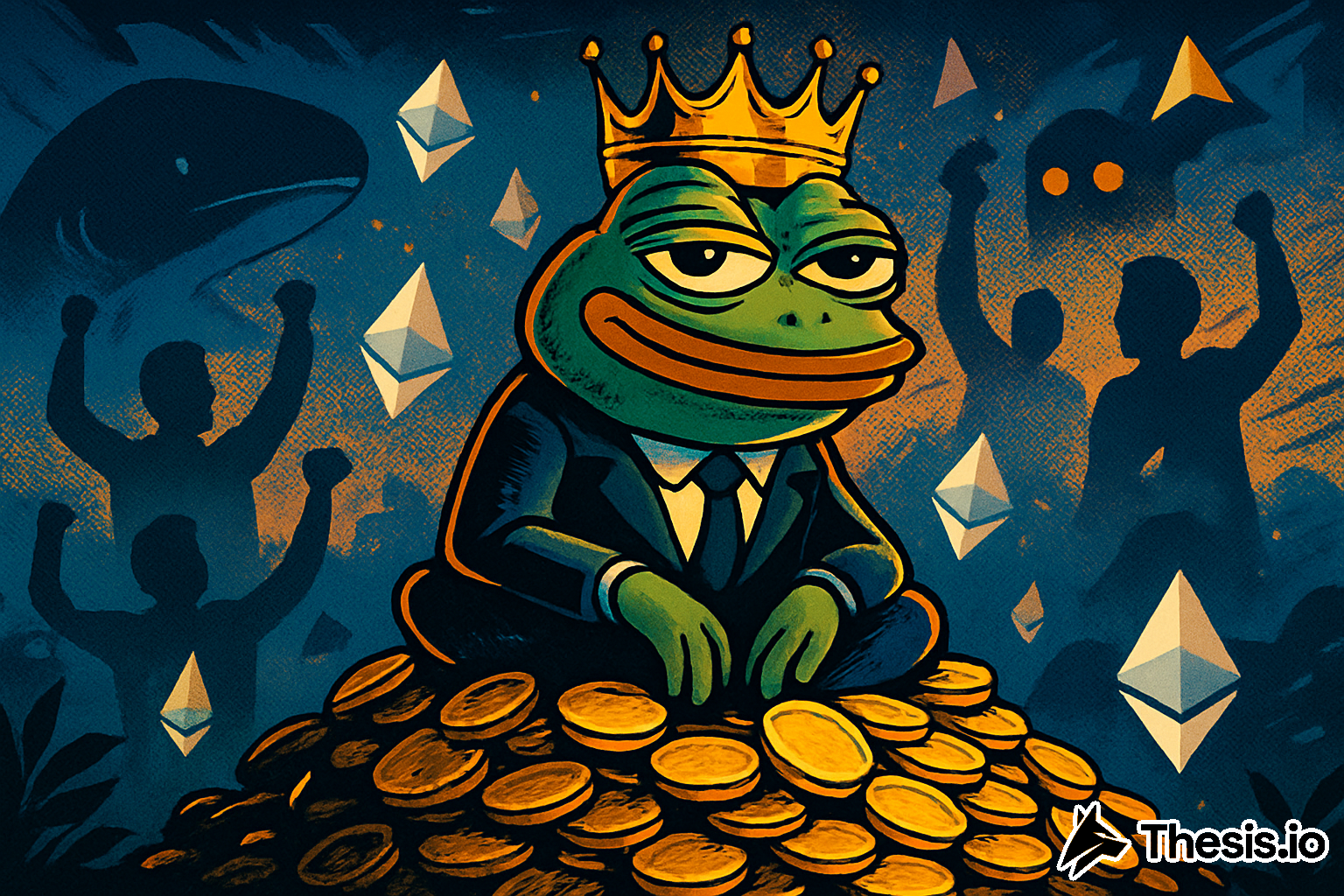 The $PEPE Chronicles: Memecoin Magic Turned Billionaire Frog | Thesis.io